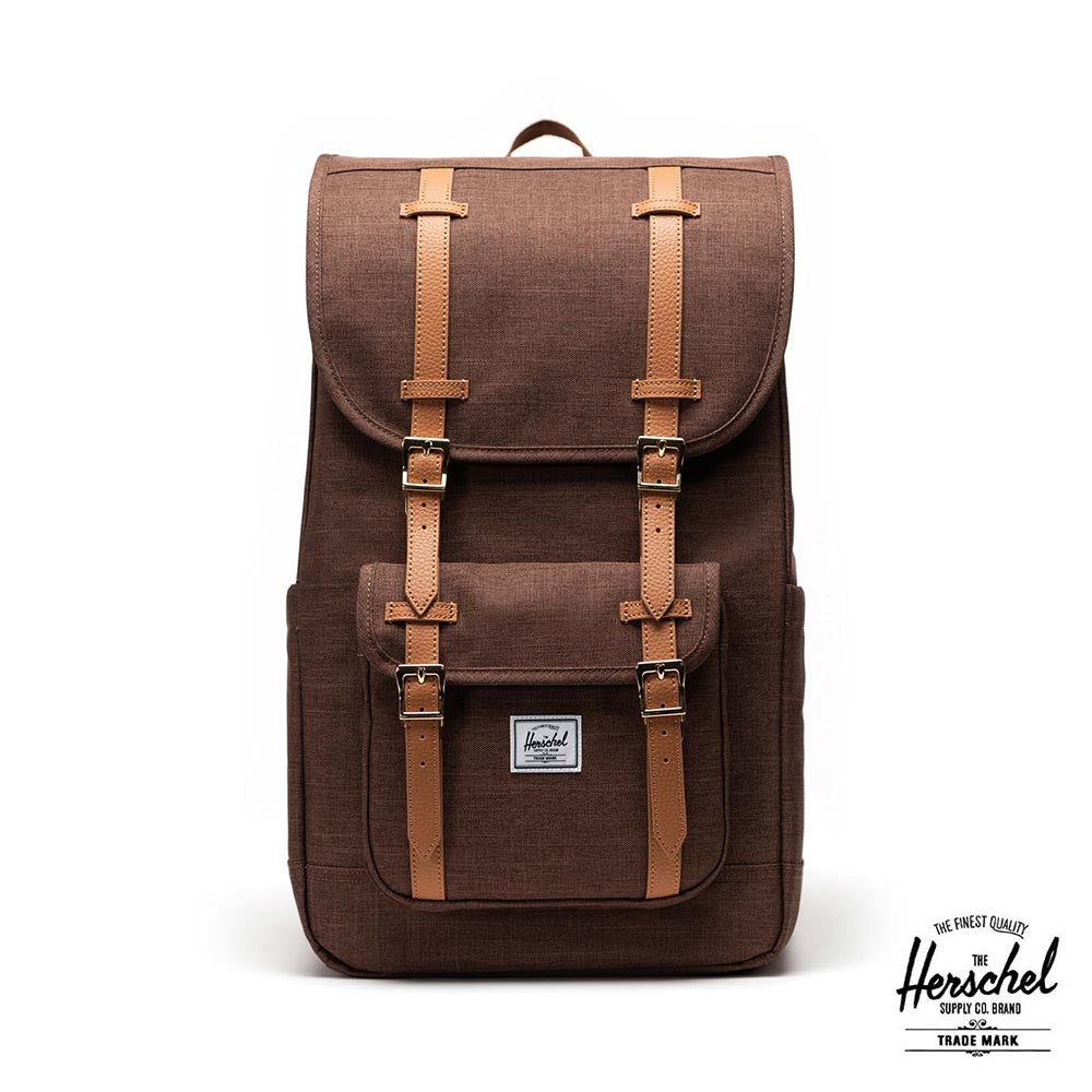 Herschel Little America Backpacks - Potting Soil Crosshatch